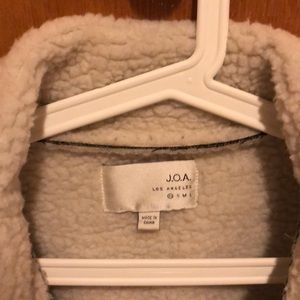 J.O.A. | Jackets & Coats | Joa Sherpa Motorcycle Jacket Xs | Poshmark